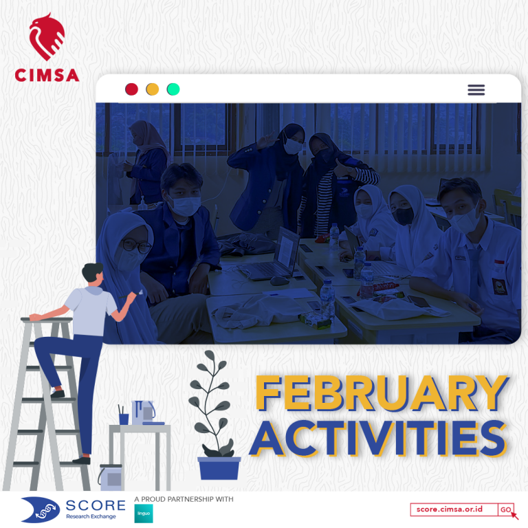 SCORE – Center for Indonesian Medical Students' Activities (CIMSA)