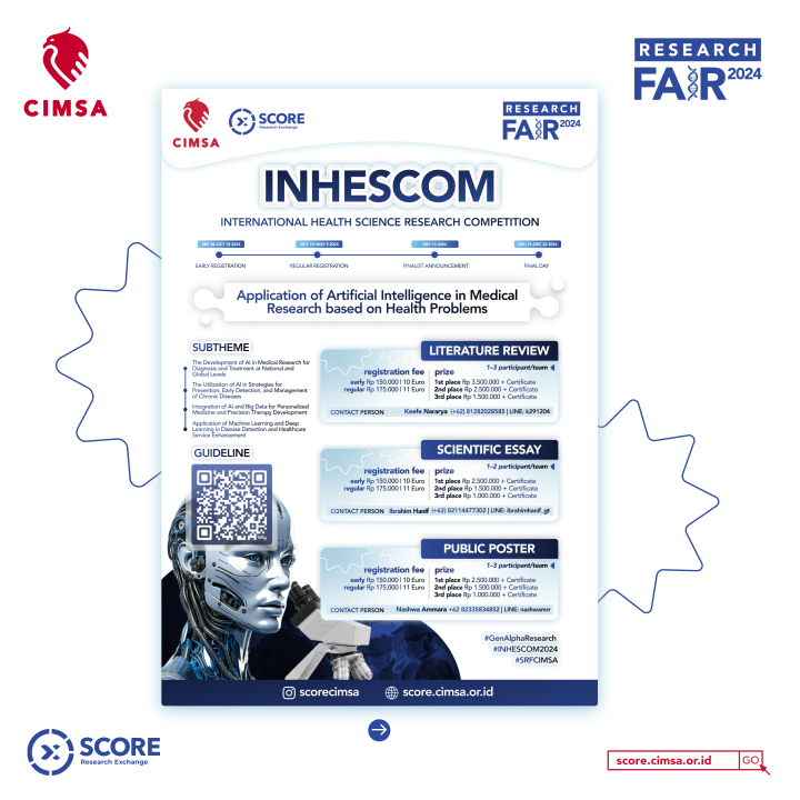SCORE – Center for Indonesian Medical Students' Activities (CIMSA)